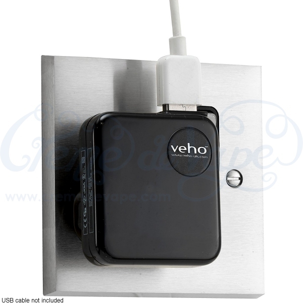 Veho 1000mA UK USB Charging Plug - Creme de Vape