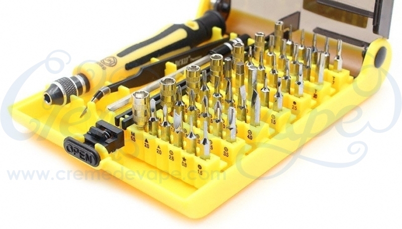 Jackly 45 in 1 Precision Tool Kit - Creme de Vape