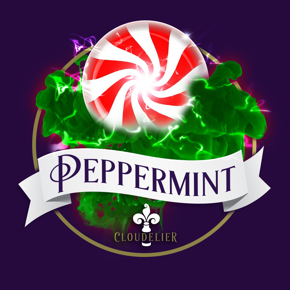 Cloudelier Peppermint E-liquid 10ml - Creme de Vape