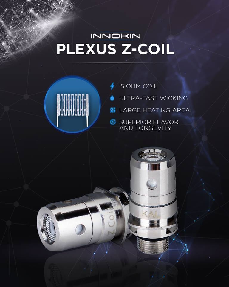 Innokin Plexus-Z (Zenith) heads (Z-Coils) - 5pk - Creme de Vape