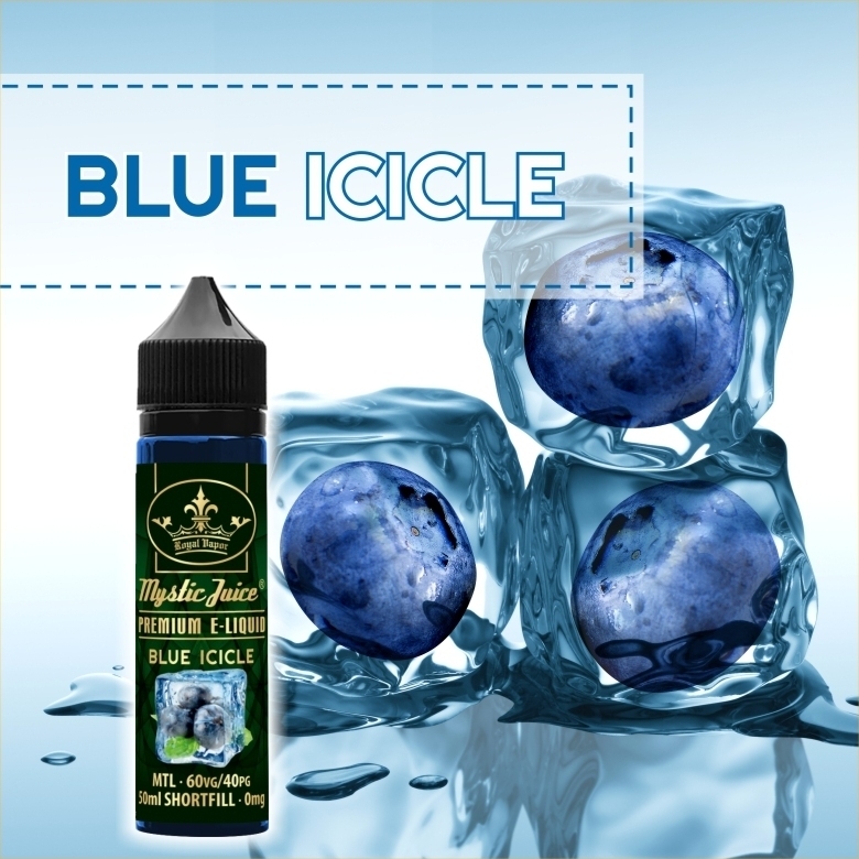 Blue Icicle by Mystic - 50ml Shortfill