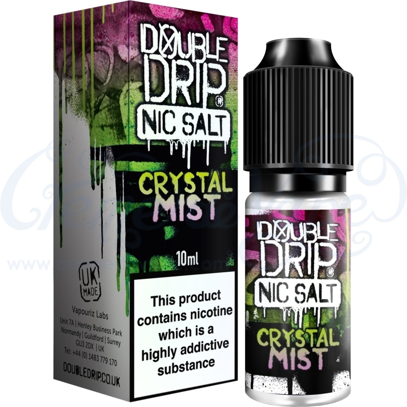 Crystal Mist Nic Salt by Double Drip - 10ml
