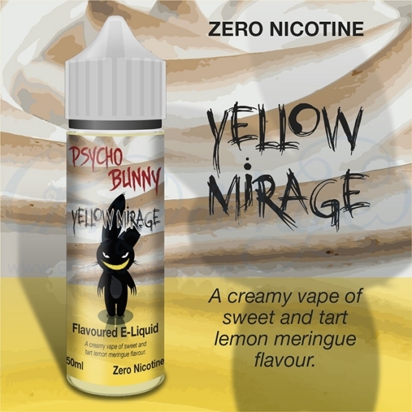 Yellow Mirage by Psycho Bunny - 50ml Shortfill