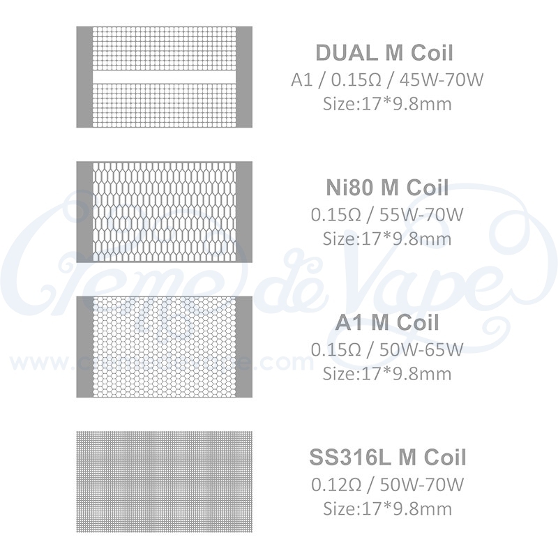 Vandy Vape Mesh V2 Style Coils - Creme de Vape