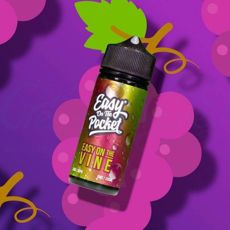Easy on the Vine - Double Grape - 100ml Shortfill - Creme de Vape