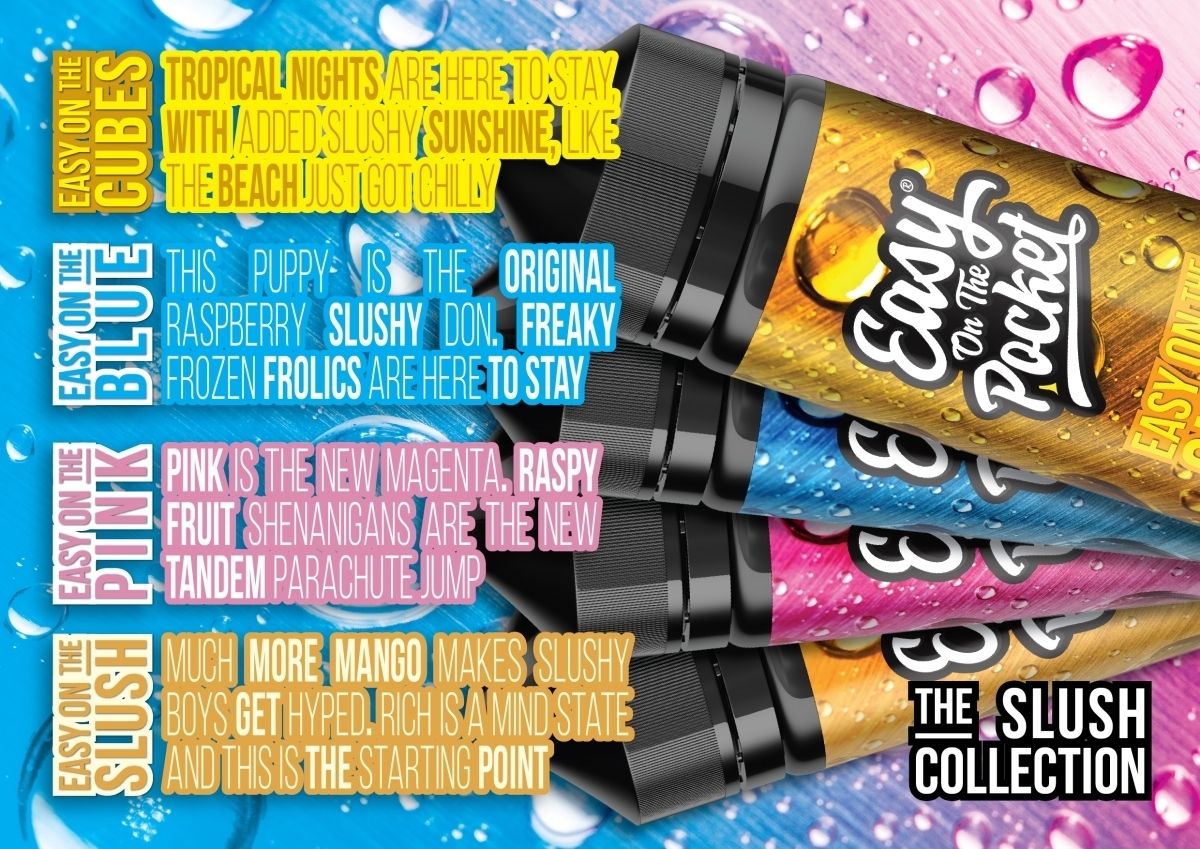 Easy on the Slush - Mango Slush - 100ml Shortfill - Creme de Vape