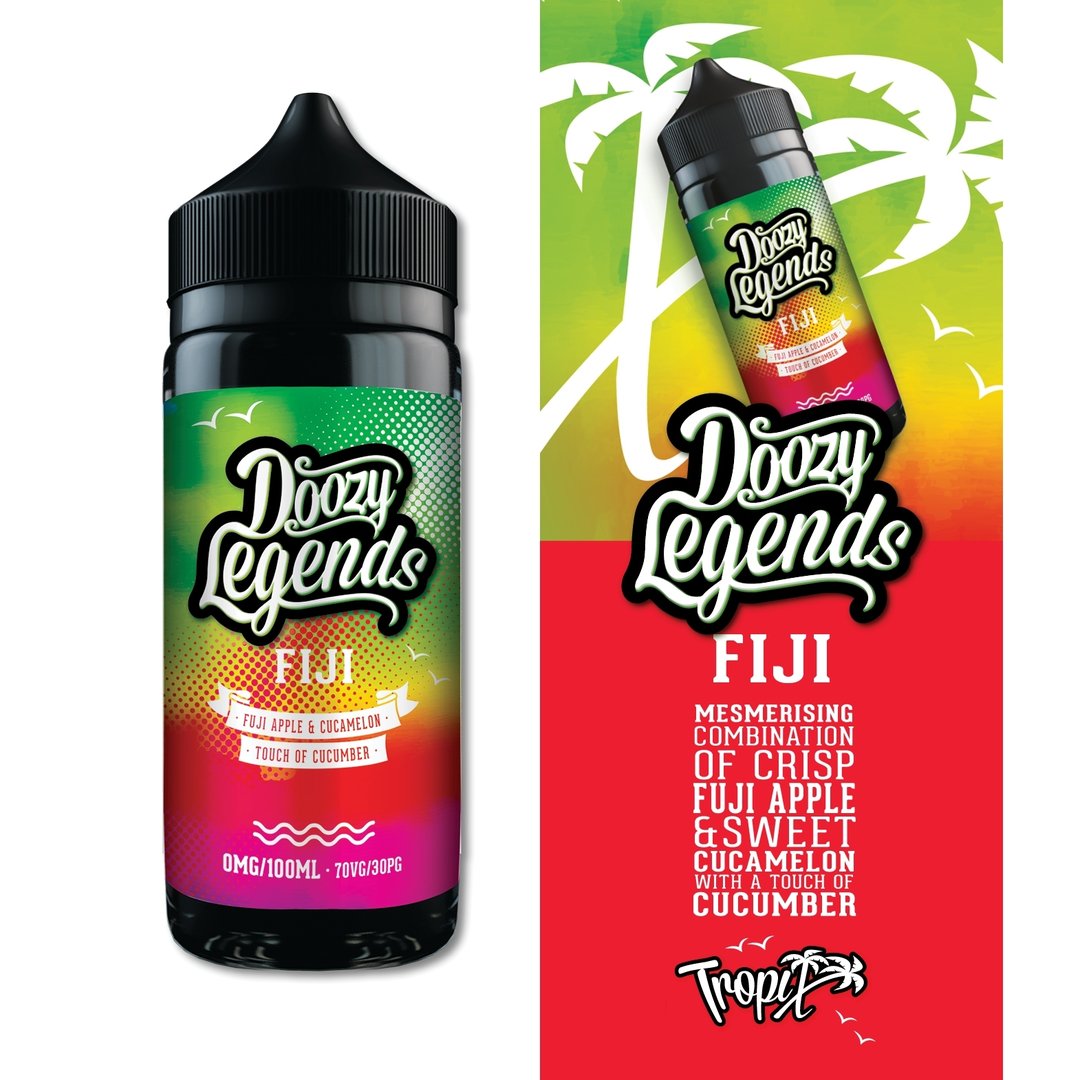 Fiji by Doozy Legends - 100ml Shortfill - Creme de Vape
