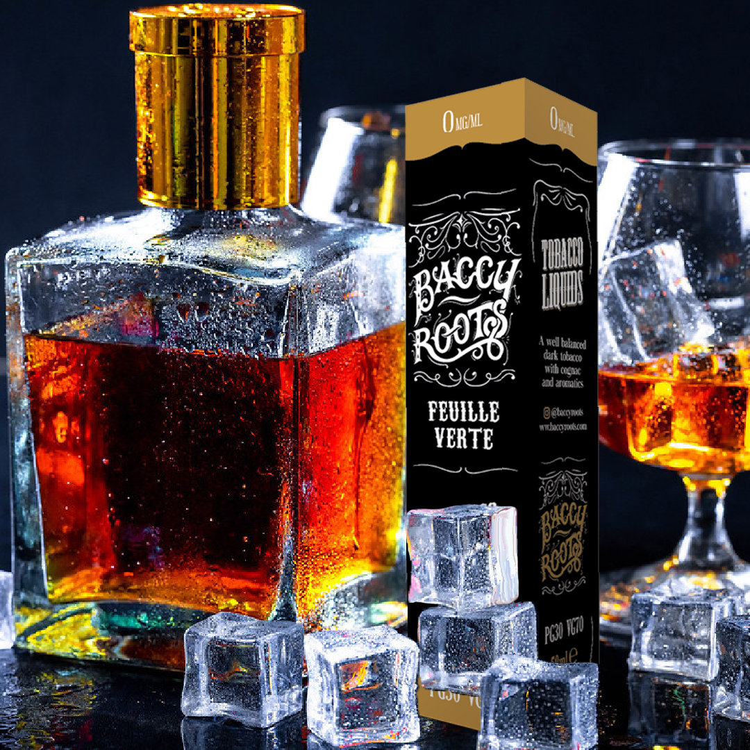 Feuille Verte by Baccy Roots - 50ml Shortfill - Creme de Vape