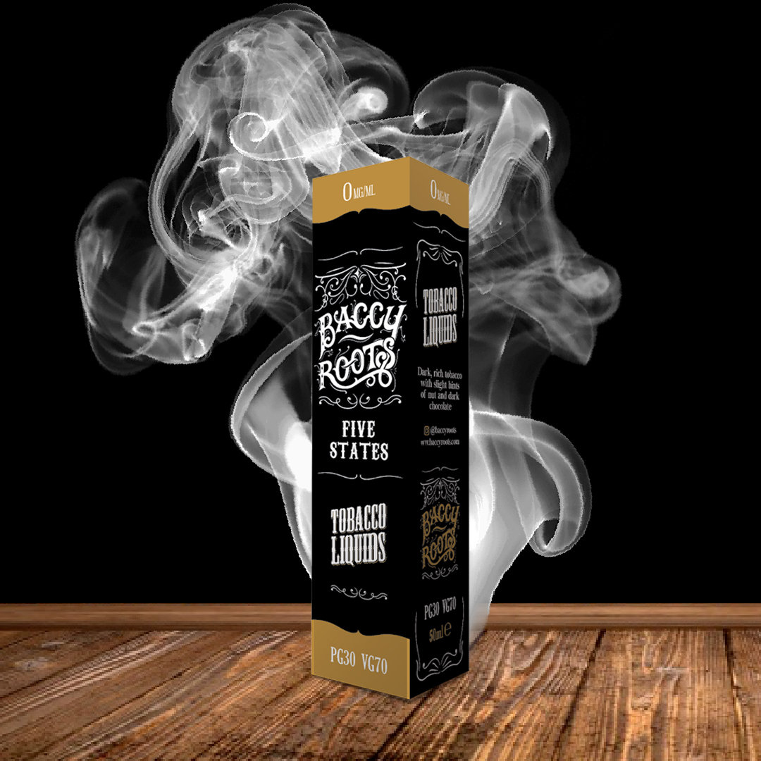 Five States by Baccy Roots - 50ml Shortfill - Creme de Vape