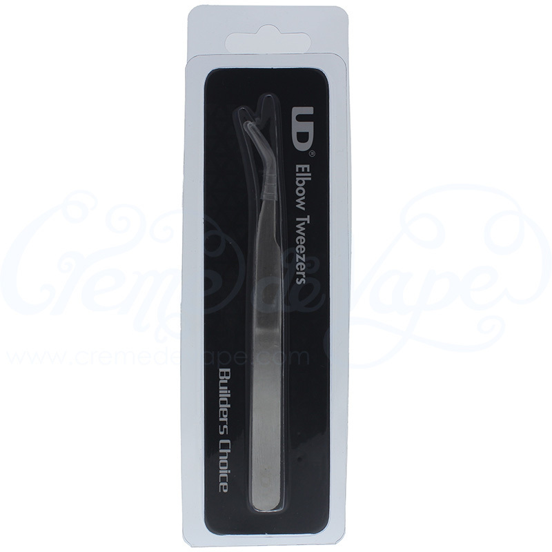 Curved pointed tweezers by UD - Creme de Vape