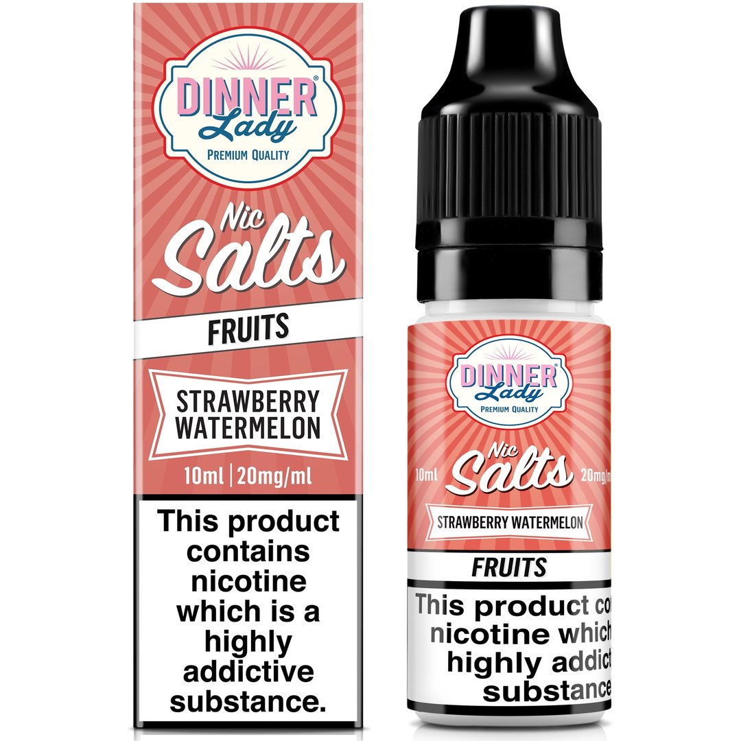 Strawberry Watermelon Nic Salt by Dinner Lady - Creme de Vape
