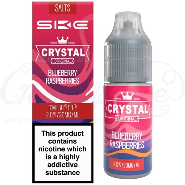 Blueberry Raspberries Crystal Salts e-liquid by SKE - Creme de Vape