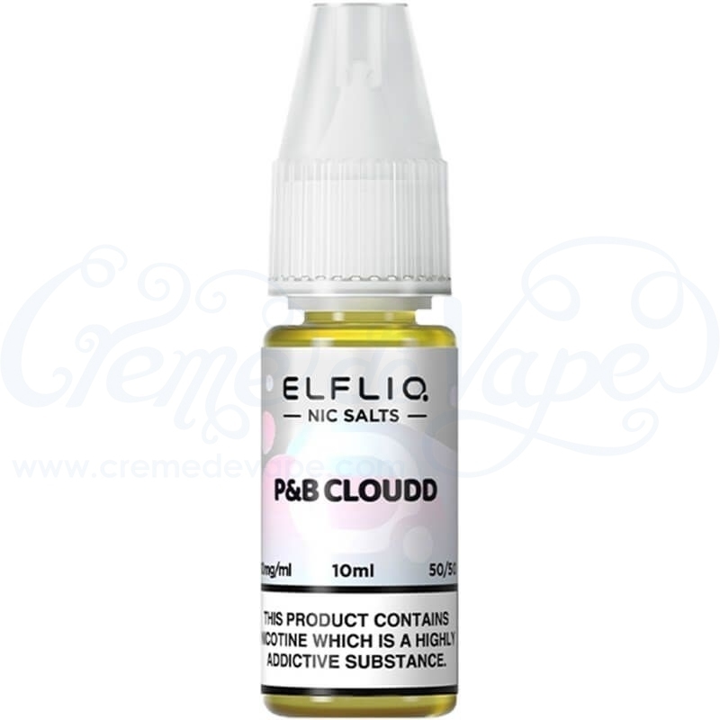 P&B Cloudd ELFLIQ Nic Salts e-liquid by Elfbar - Creme de Vape