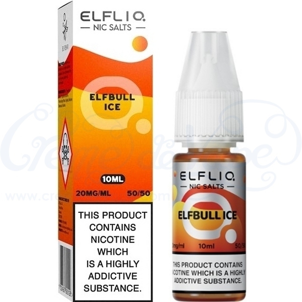 Elfbull Ice ELFLIQ Nic Salts e-liquid by Elfbar - Creme de Vape