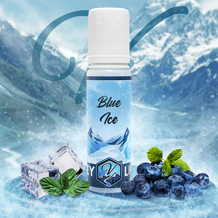Blue Ice by Valley - 50ml Shortfill - Creme de Vape
