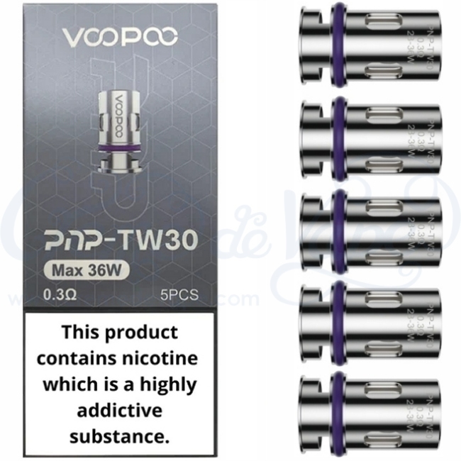 VooPoo PnP Coils - 5pk - Creme de Vape