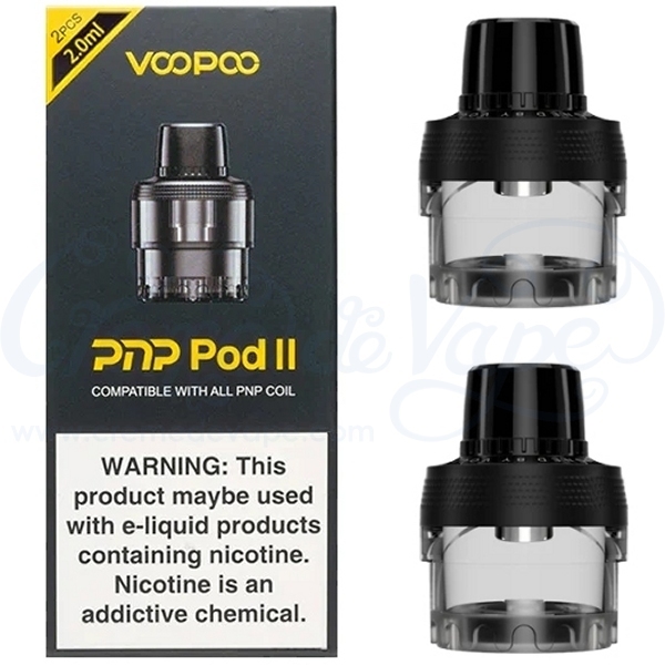 VooPoo Spare PnP Pod II - 2pk - Creme de Vape