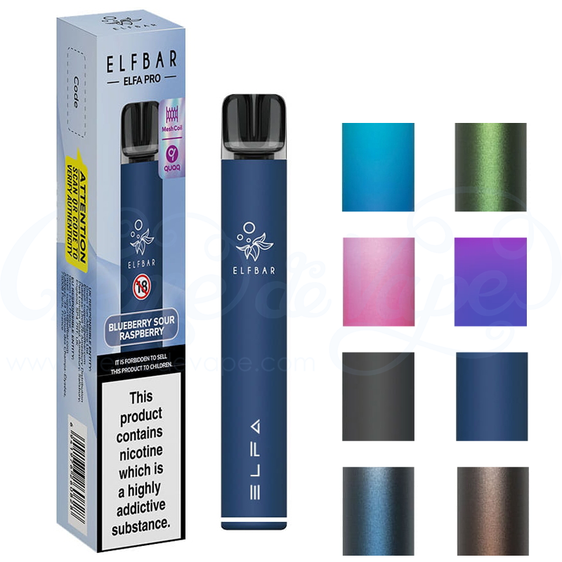 Elf Bar ELFA Pro rechargeable pre-filled pod kit