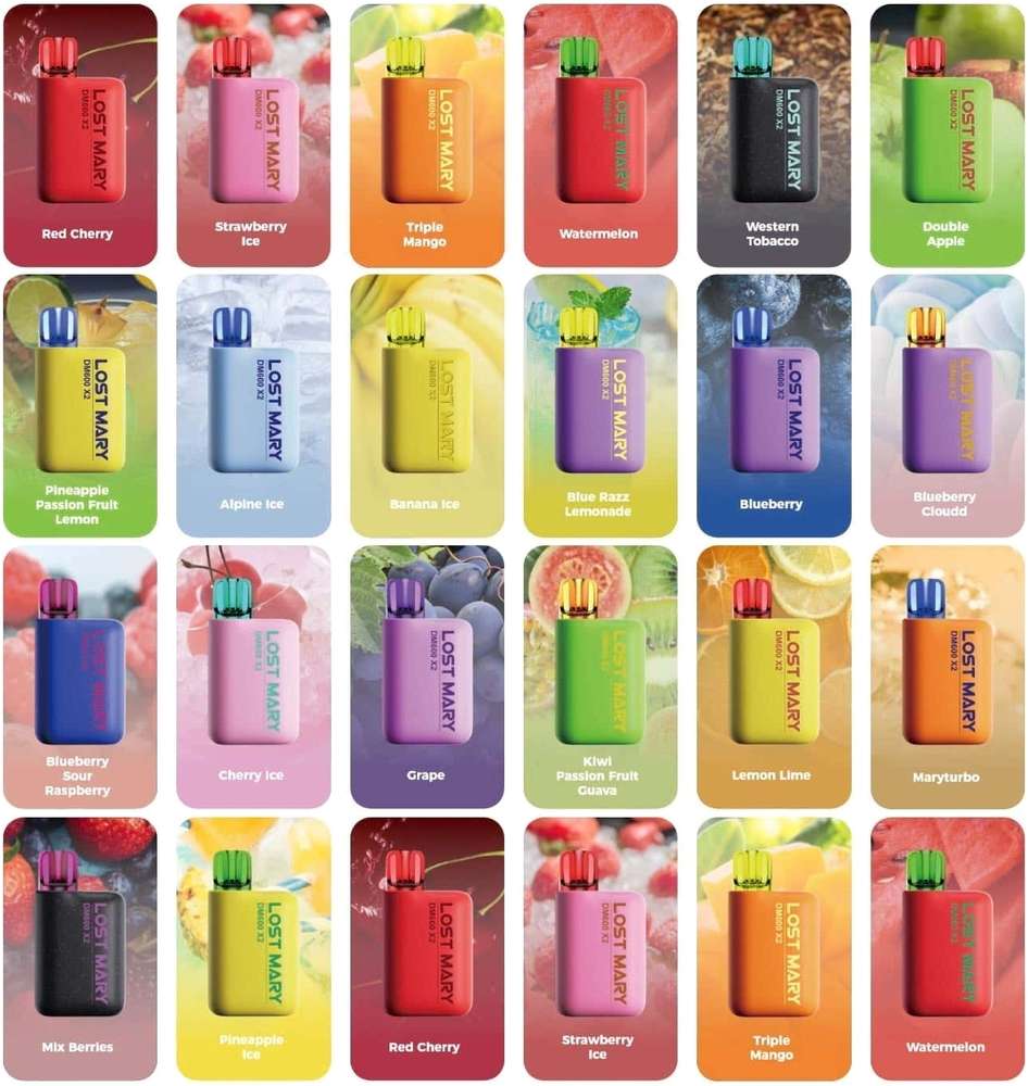 Lost Mary DM600 X2 Disposable Vape | Creme de Vape