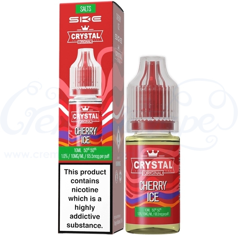 Cherry Ice Crystal Bar e-liquid by SKE - Creme de Vape