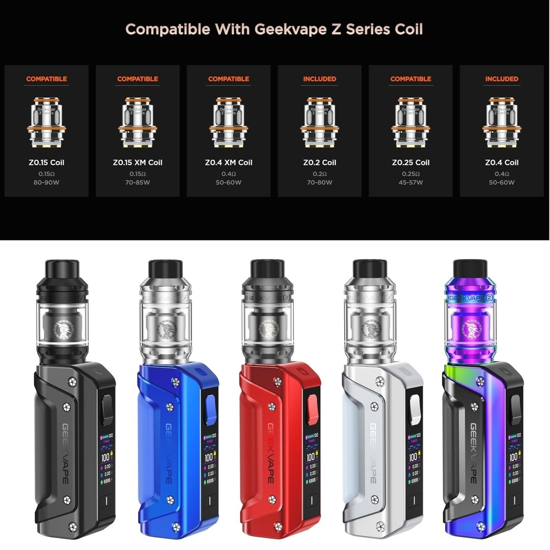 Geek Vape Aegis Solo III / Z Tank Kit - Creme de Vape